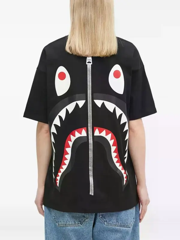 A BATHING APE Shark Face T-shirt