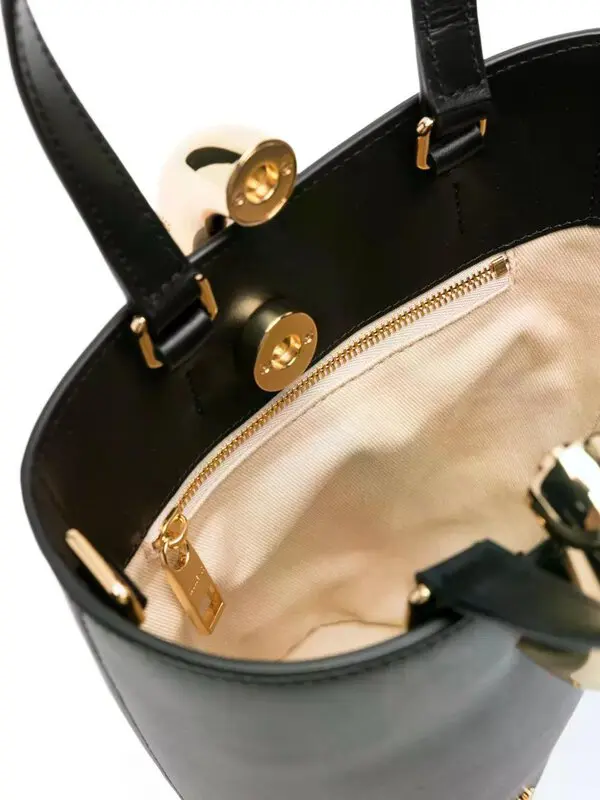 Jacquemus Small Bambola Bucket Bag - Black