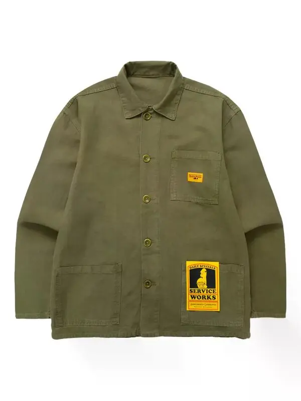 SERVICE WORKS Chore Patch-pocket Cotton Jacket