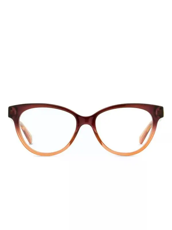 Gucci Cat-eye Frame Glasses - Red