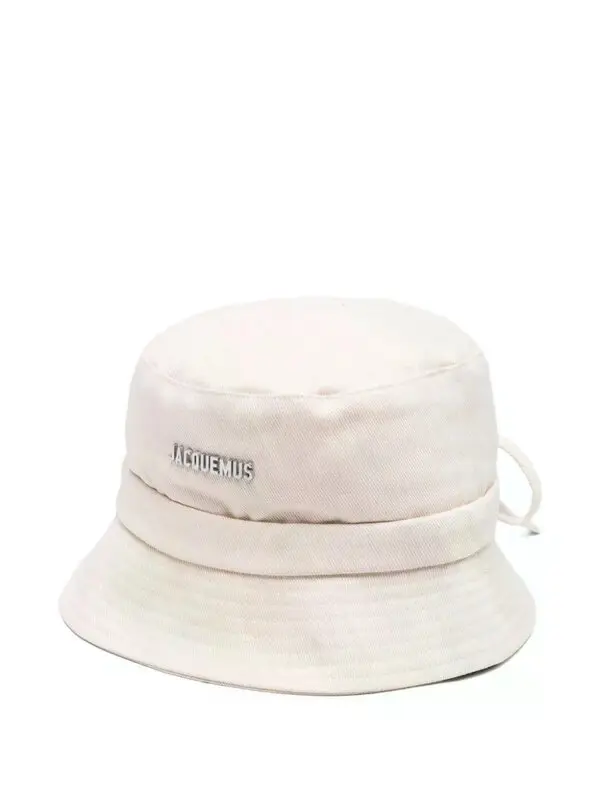 Jacquemus Le Chapeau Bob Gadjo Bucket Hat - Neutrals
