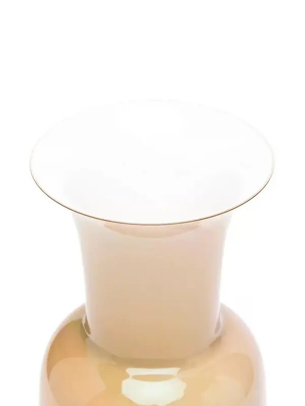 VENINI Opal Glass Vase - Neutrals