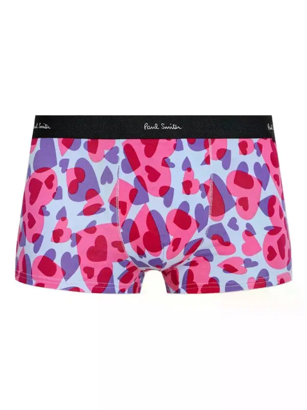 Paul Smith Heart-print Boxers - Blue