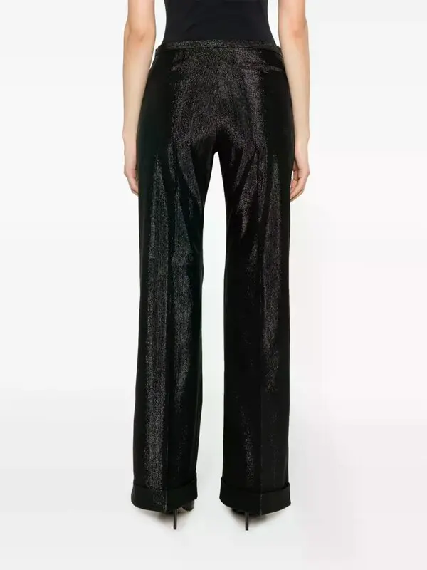 Philosophy Di Lorenzo Serafini Metallic-effect Straight-leg Trousers