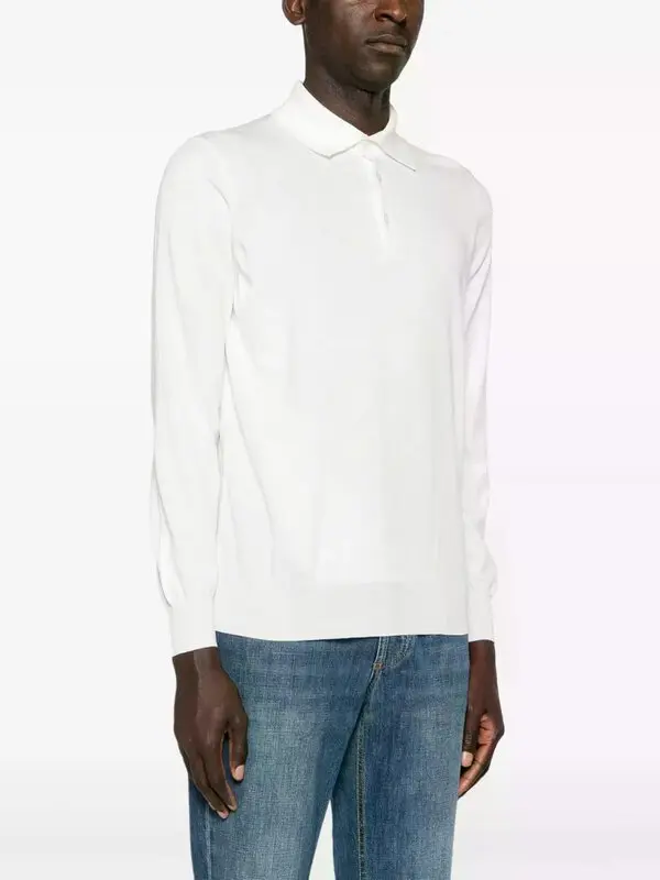 Brunello Cucinelli Fine-knit Cotton Polo Shirt