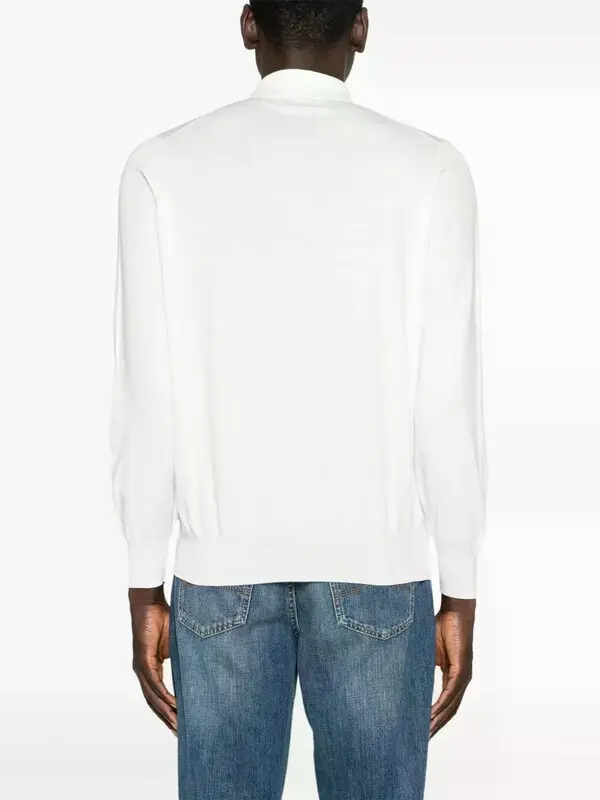 Brunello Cucinelli Fine-knit Cotton Polo Shirt