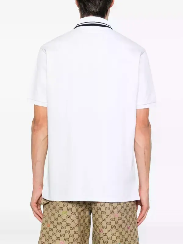Gucci Tipped Collar Polo Shirt