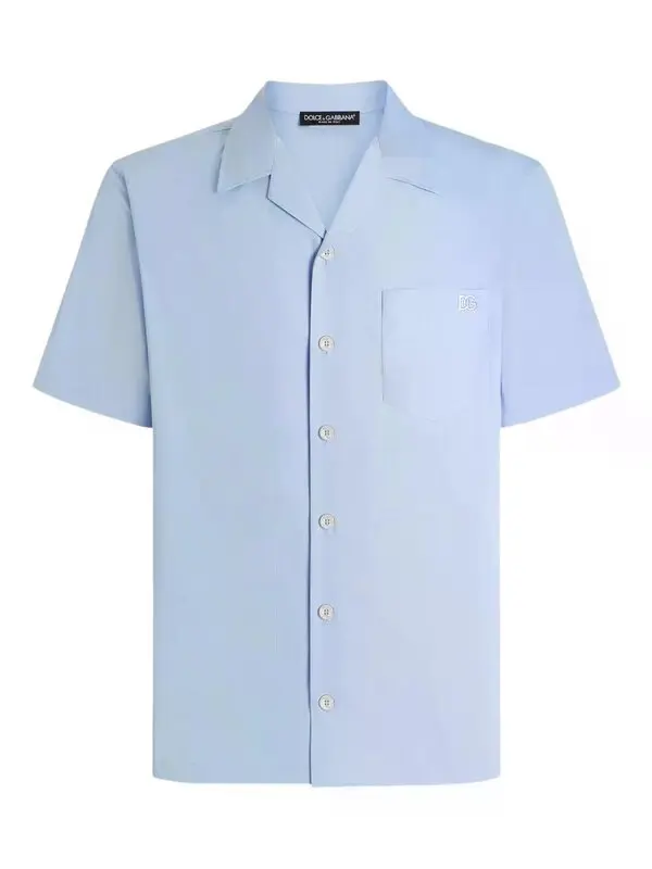 Dolce & Gabbana Hawaii Revere-collar Shirt
