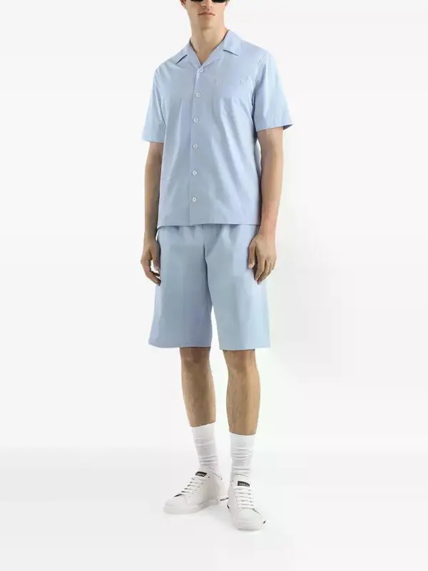 Dolce & Gabbana Hawaii Revere-collar Shirt