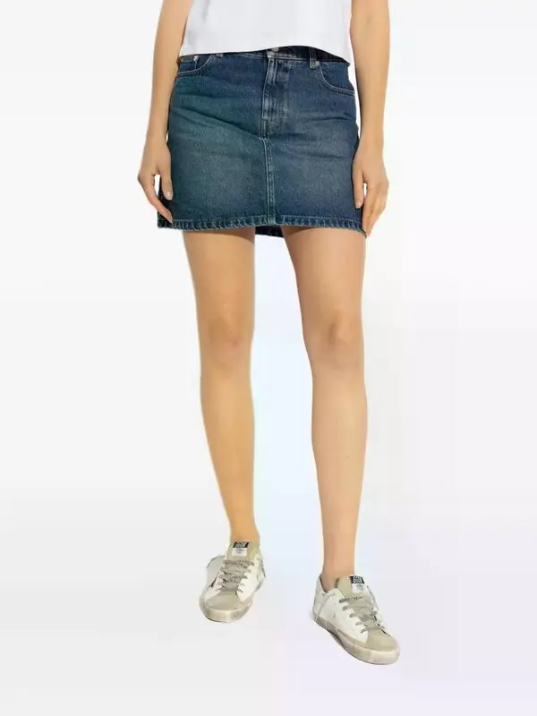 A.p.c. Moss Mini Skirt