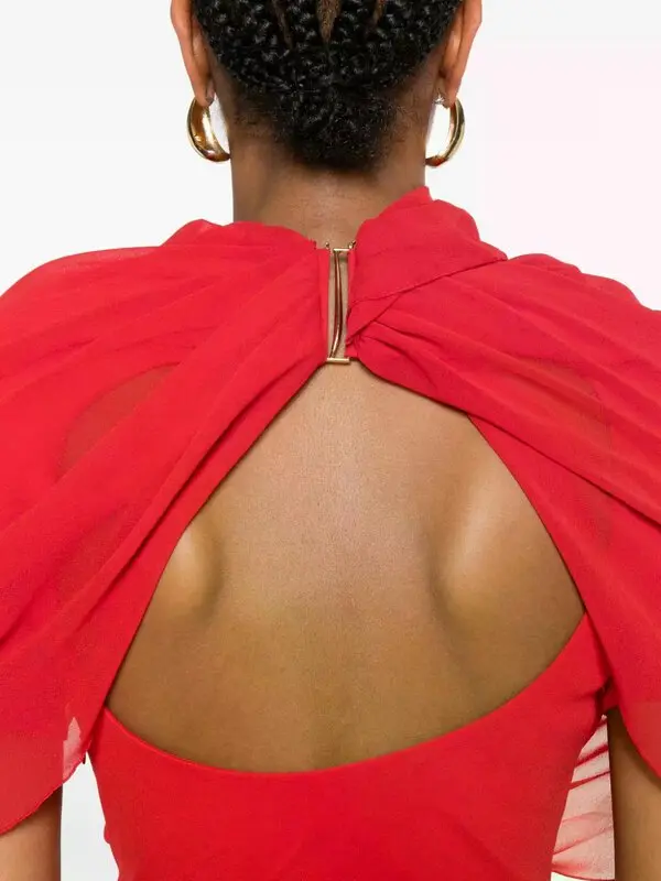 Jacquemus Mini Castagna Dress - Red