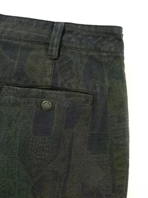 THISISNEVERTHAT Abstract Print Trousers
