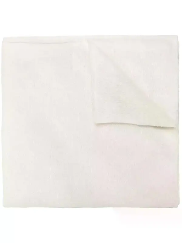 LISA YANG Oversized Cashmere Scarf - White