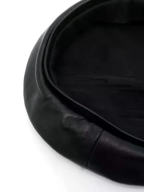 Ruslan Baginskiy Smooth-grain Leather Beret
