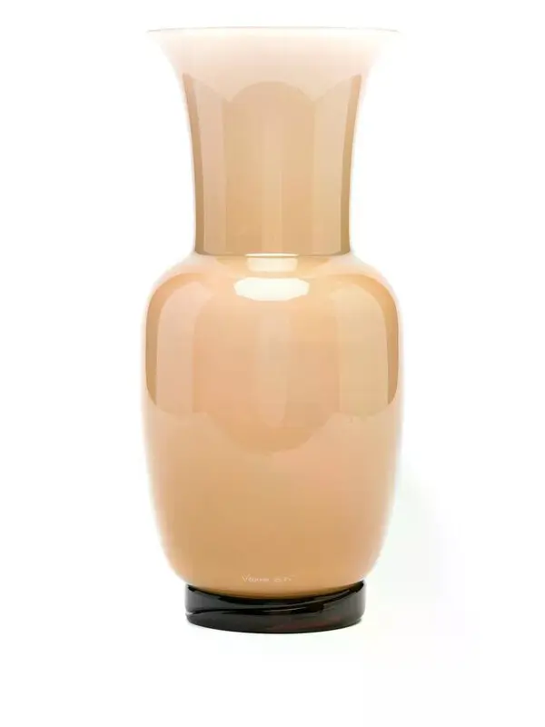 VENINI Opal Glass Vase - Neutrals