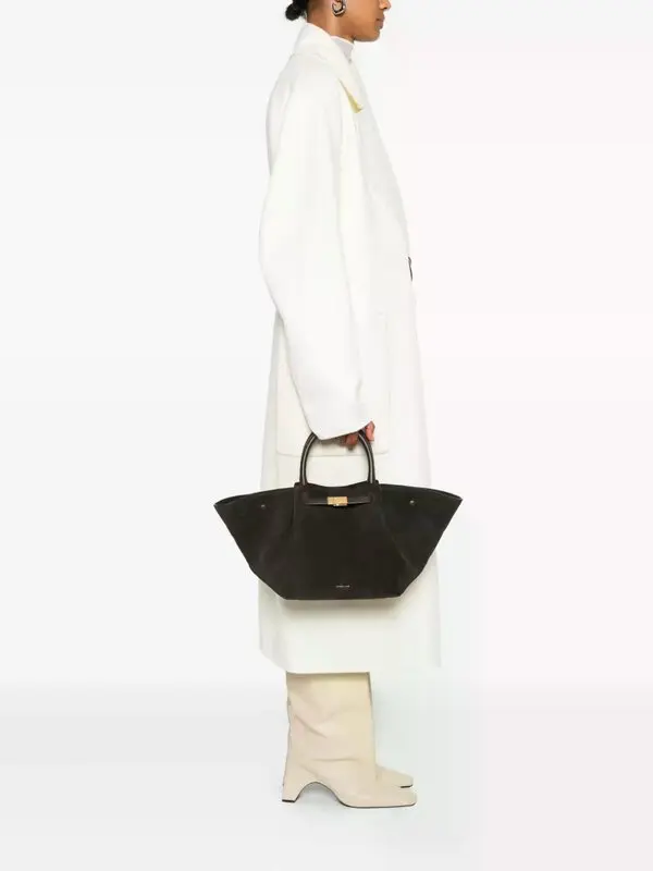 DEMELLIER Midi New York Tote Bag - Brown