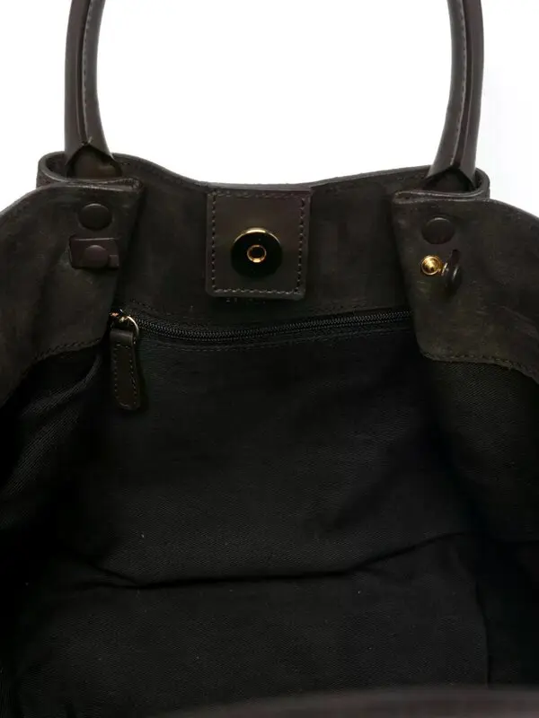 DEMELLIER Midi New York Tote Bag - Brown