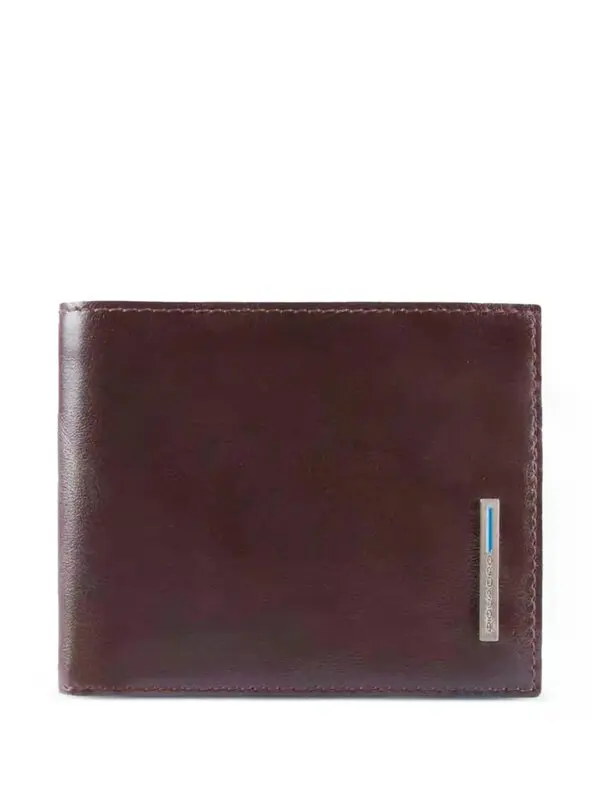 PIQUADRO Leather Coin-pocket Wallet - Brown