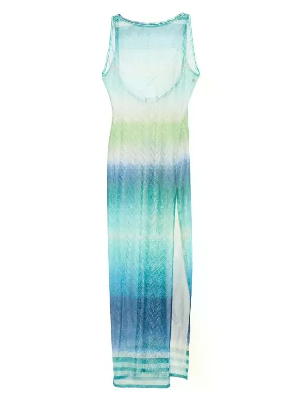 Missoni Printed Midi Dress - Blue