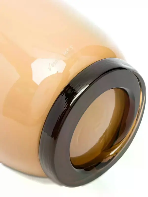 VENINI Opal Glass Vase - Neutrals