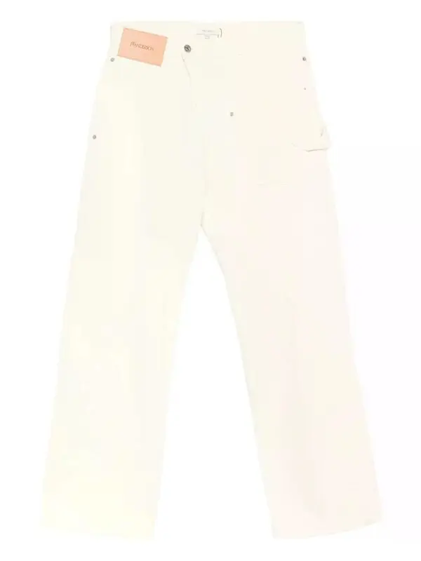 JW Anderson Twisted Workwear Jeans - Yellow