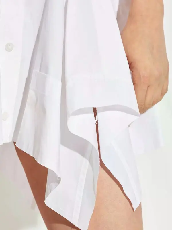 Alexander Wang Button-front Layered Shirt Dress