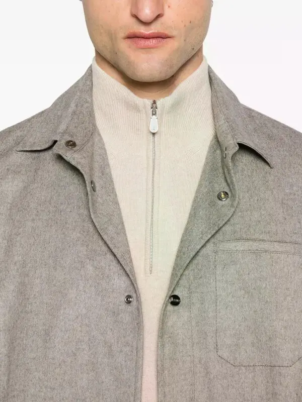 Herno Button-fastening Patch-pocket Jacket