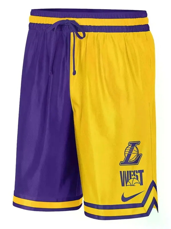 Nike La Lakers Courtside Nba Shorts - Purple