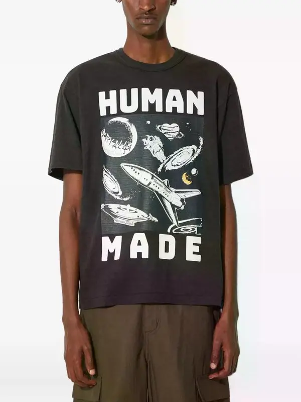 Human Made Graphic-Print T-Shirt In Black - 37% Off | Editorialist