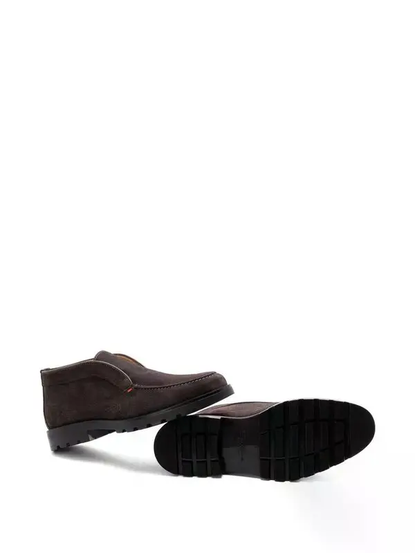 Santoni Suede Loafers