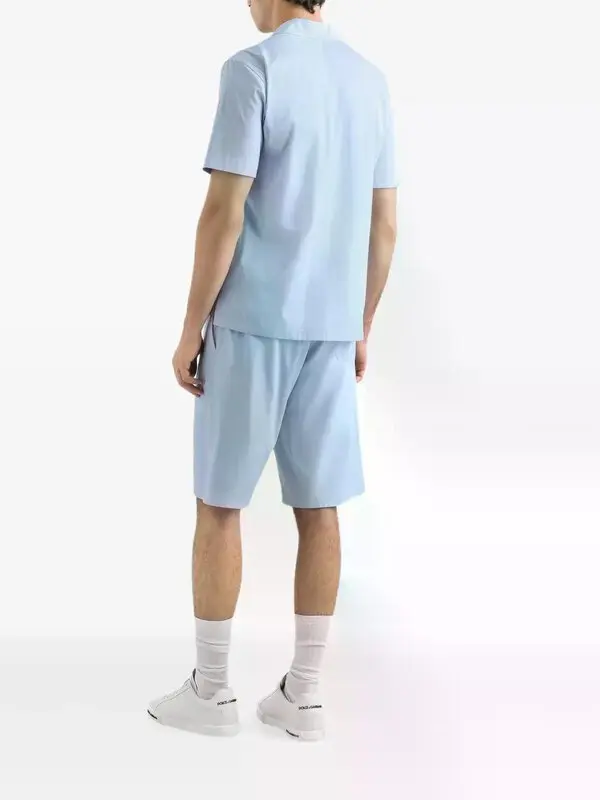 Dolce & Gabbana Hawaii Revere-collar Shirt