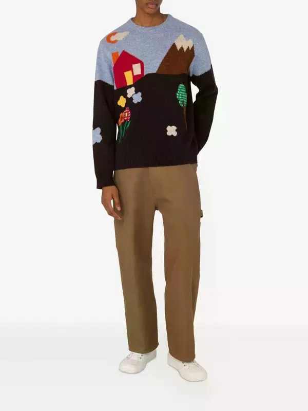 Moschino Intarsia-knit Jumper