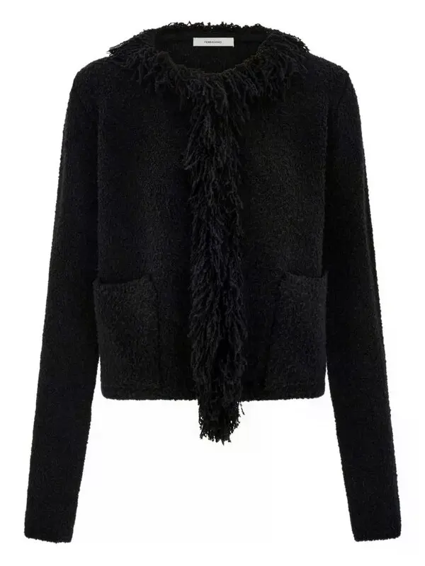 FERRAGAMO Fringed Cardigan