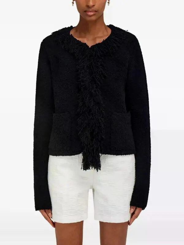 FERRAGAMO Fringed Cardigan