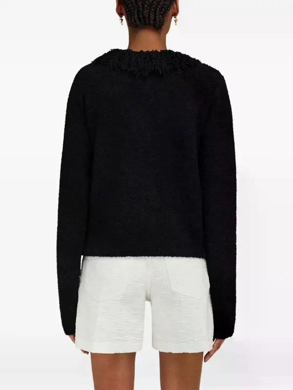 FERRAGAMO Fringed Cardigan