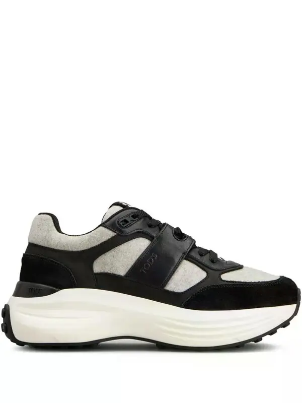 TOD'S Leather Sneakers - Black