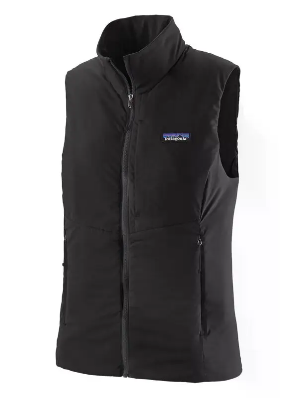 Patagonia Quilted Zip-front Vest - Black