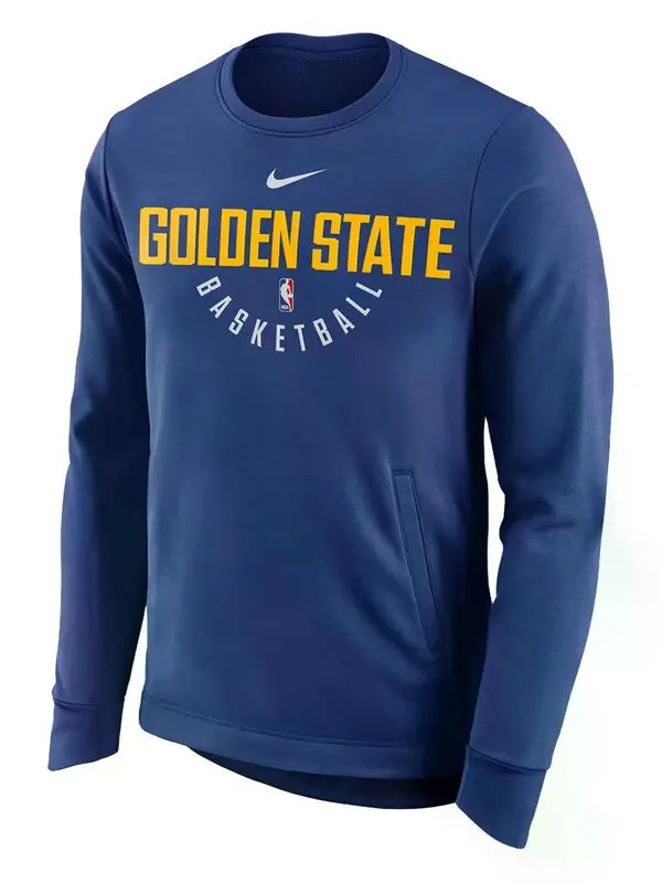 Nike Nba Golden State Warriors Sweatshirt - Blue