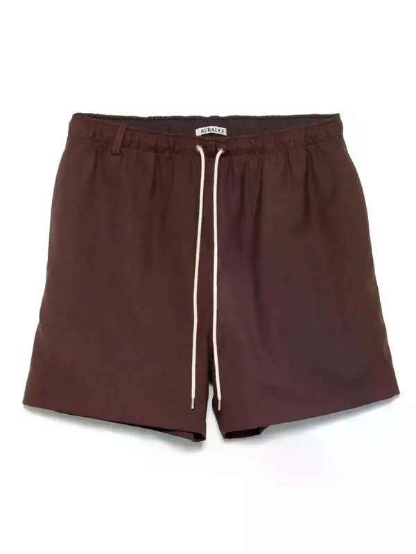 Auralee Drawstring-waist Shorts