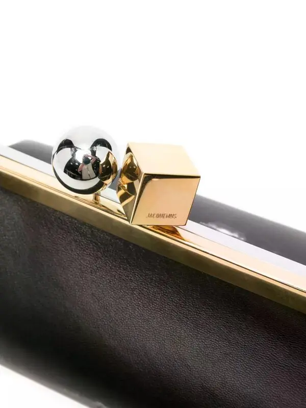 Jacquemus La Pochette Salon Clutch - Black