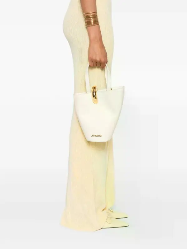 Jacquemus Small Bambola Bucket Bag - Neutrals