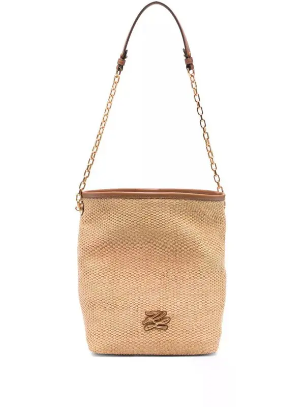 Karl Lagerfeld K/autograph Woven Chain-strap Bag