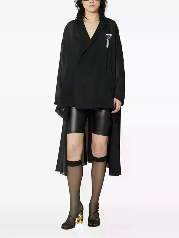 UNDERCOVERISM Asymmetrical Cape Top