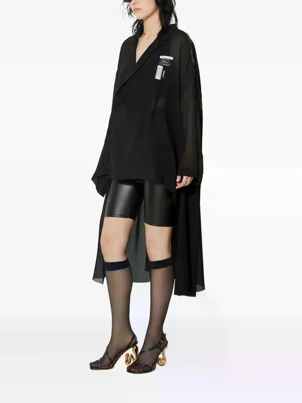 UNDERCOVERISM Asymmetrical Cape Top