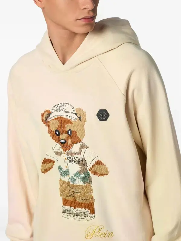 Philipp Plein Teddy Bear-motif Hoodie