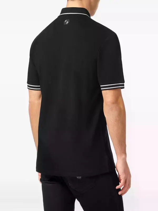 Philipp Plein Crystal-embellished Polo Shirt
