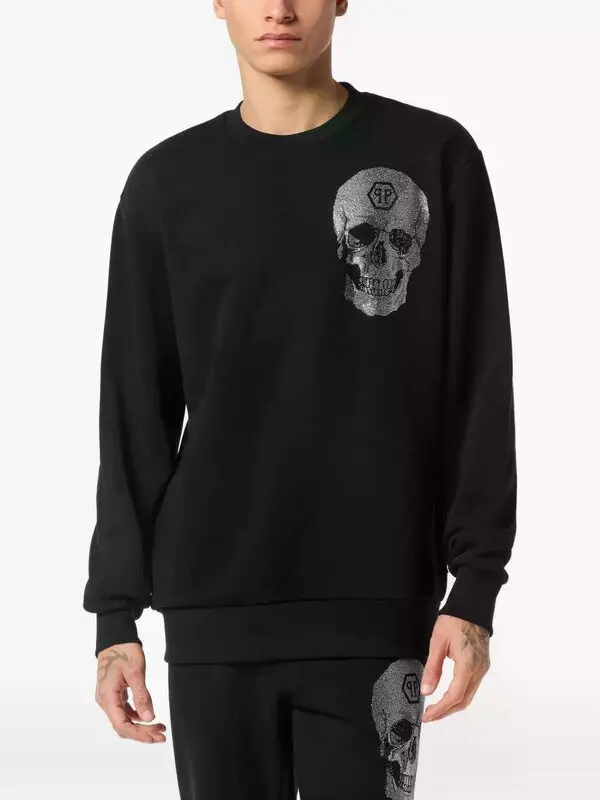Philipp Plein Crystal-embellished Sweatshirt