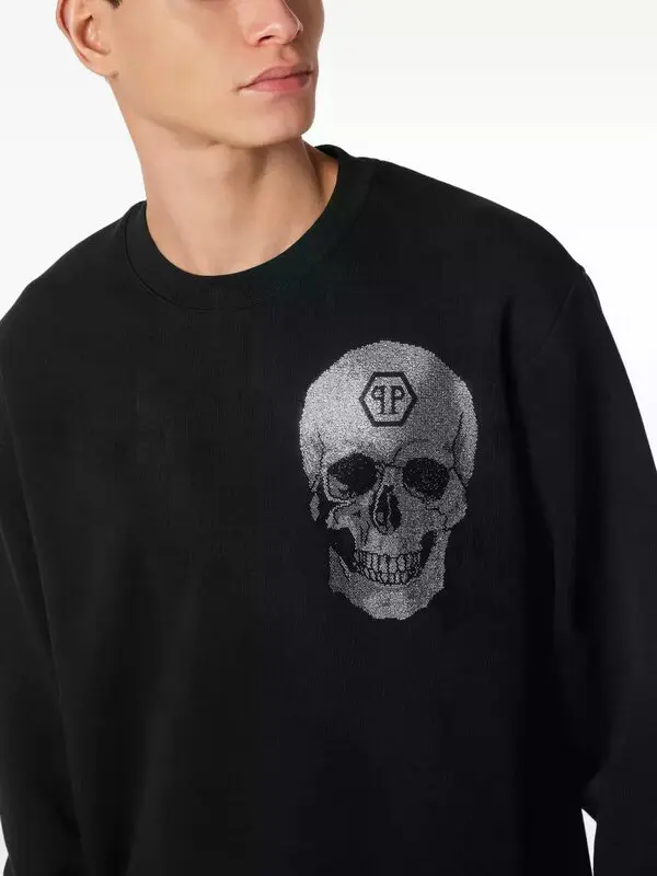 Philipp Plein Crystal-embellished Sweatshirt