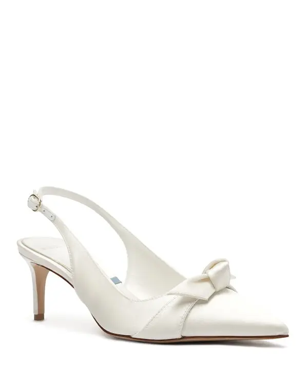 ALEXANDRE BIRMAN Clarita Classic Slingback 60 Pumps - Bianco