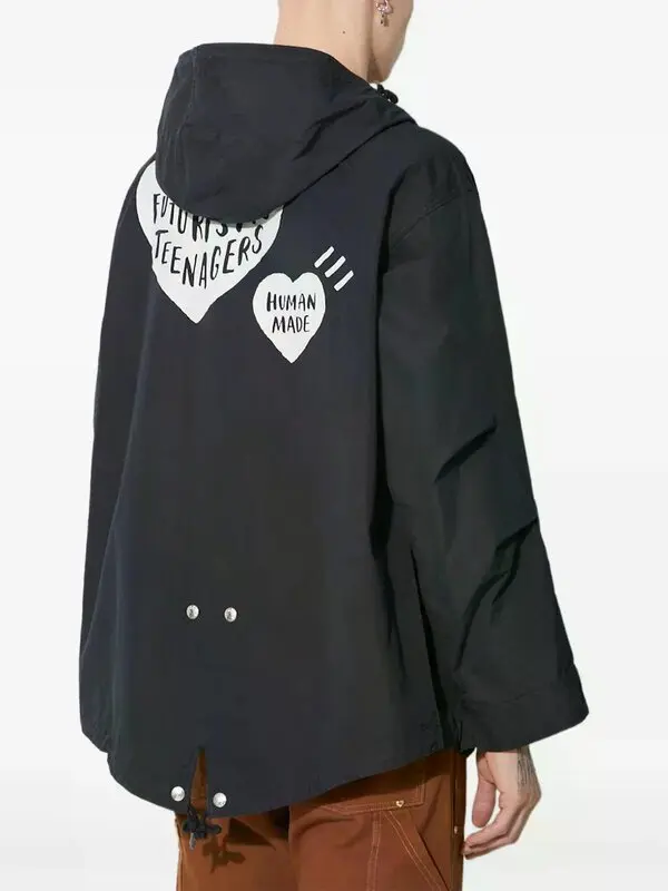 HUMAN MADE Logo-print Hooded Jacket